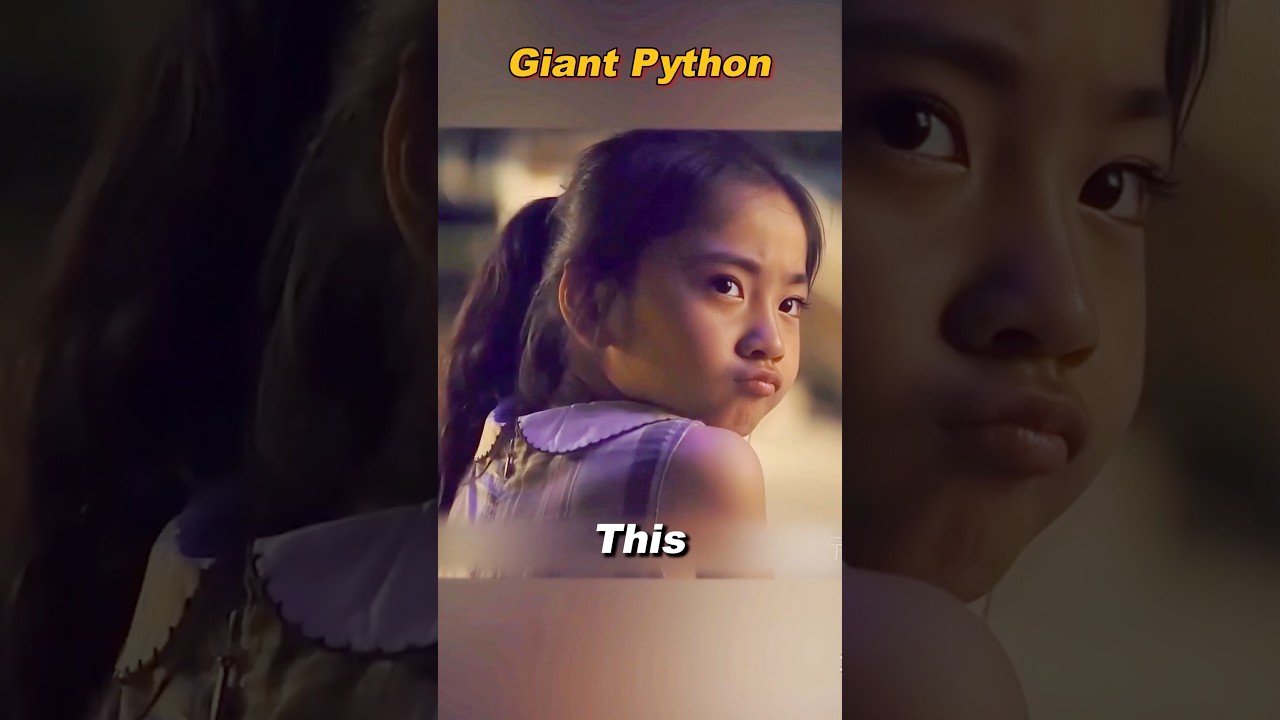 Giant python #viralvideo #movie