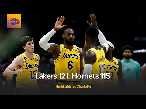 Lakers 121, Hornets 115 – LeBron Scores 40 Again, Lakers Finish 3-2 ...