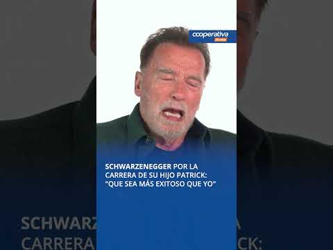 Schwarzenegger por la carrera de su hijo Patrick:"Que sea más exitoso que yo"