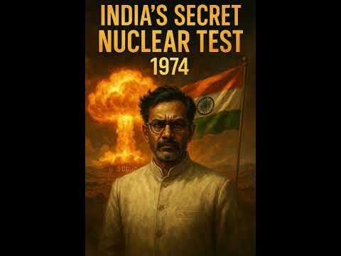 India’s Secret Nuclear Test That Shook the World | Operation Smiling Buddha (1974)
