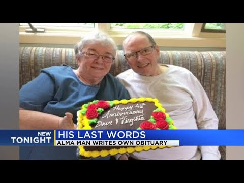 Local man writes his own obituary