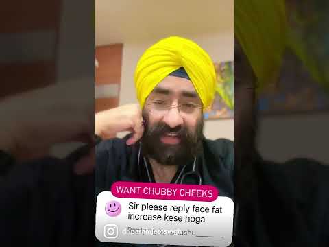Want chubby cheeks How to increase face fat #shorts Dr.Education