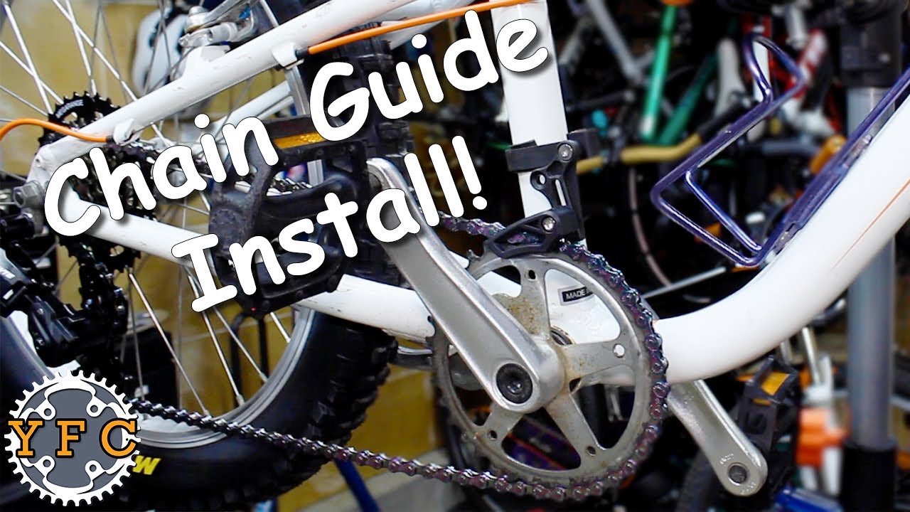 Installing a Basic Chain Guide