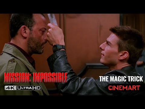 MISSION: IMPOSSIBLE (1996) | The Magic Trick and Discovery Full Scene 4K UHD