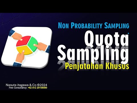 Kuota Sampling: Teknik Non Probability Sampling yang memberikan Jatah secara Khusus