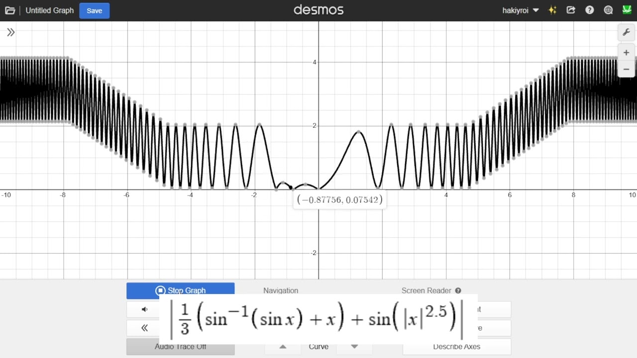 9 minutes of random desmos sounds