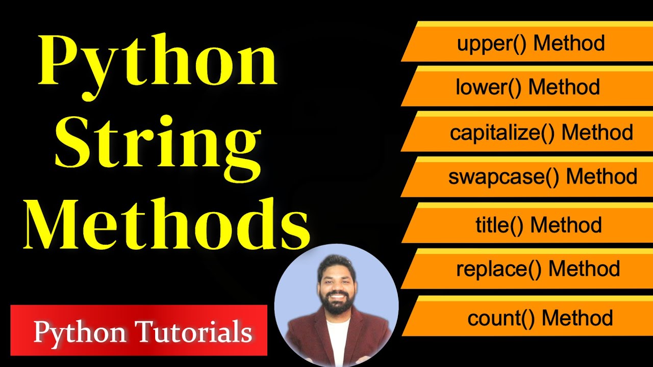 Python String Methods | Python Tutorials for Beginners (Hindi)