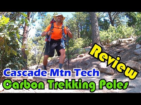 Budget Backpacking: Cascade Mountain Tech Carbon Fiber Trekking Poles Review