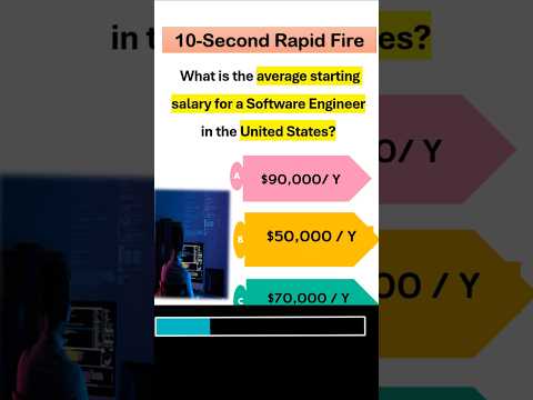 software engineer salary in USA #shortsvideo #short #quiz