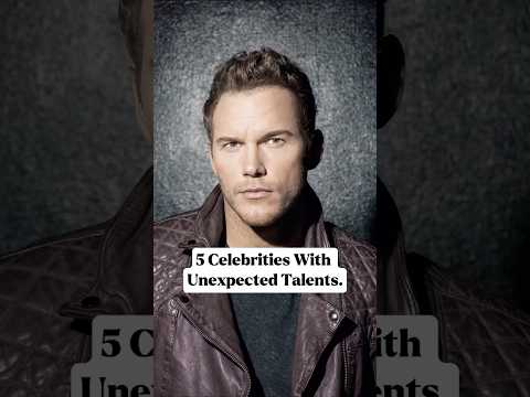 5 Celebrities with Unexpected Talents.#usa #hollywood #famous #celebrity #fyp #celebrities #for you