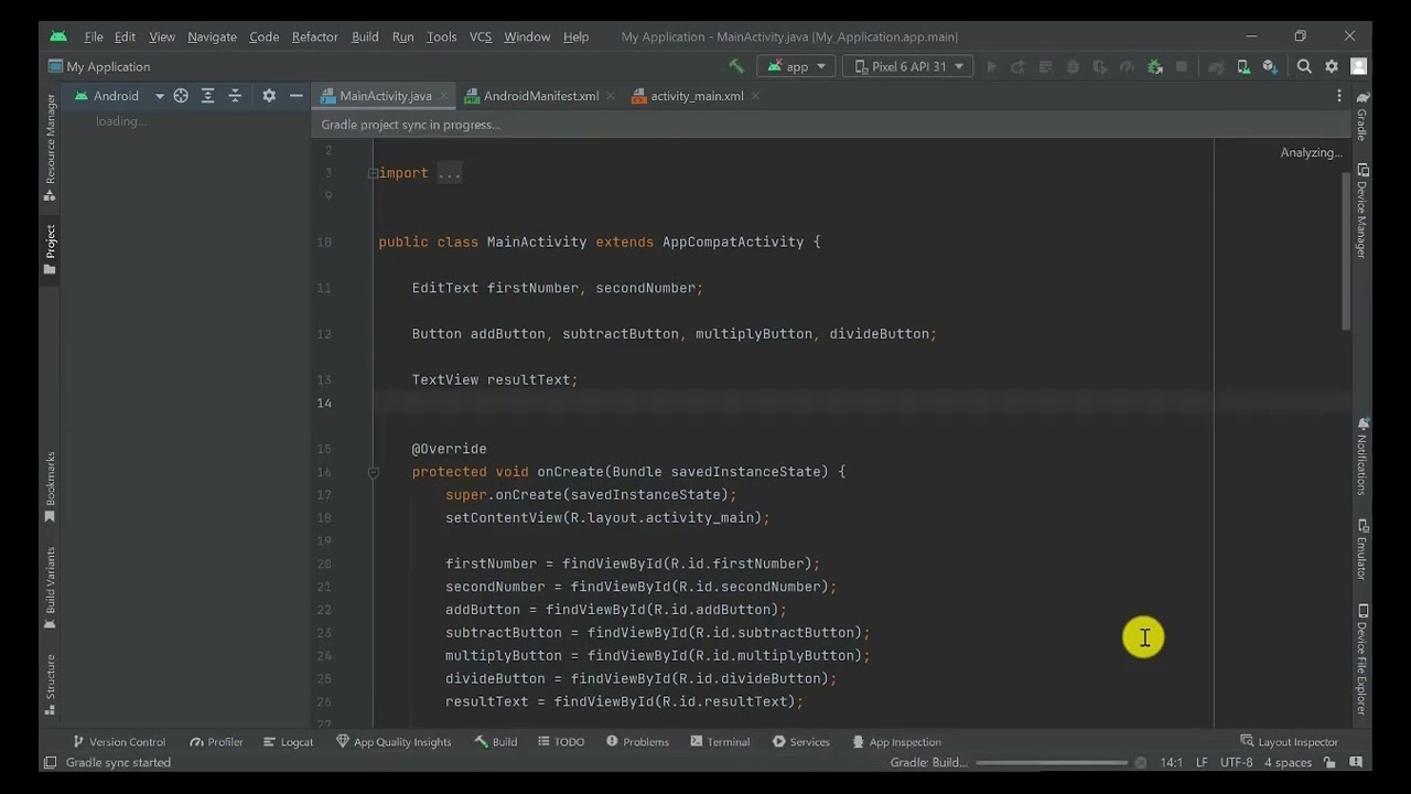 How to Android Studio fix Cannot resolve symbol 'R' error | java