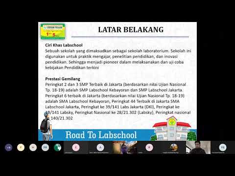 Webinar Tembus SMP Labschool - Sabtu/7 Agustus 2021 - Bintang Pelajar Rawamangun