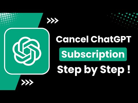 How to Cancel ChatGPT Subscription !
