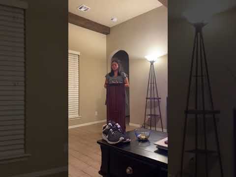 Kristen Johnson Special Occasion Speech