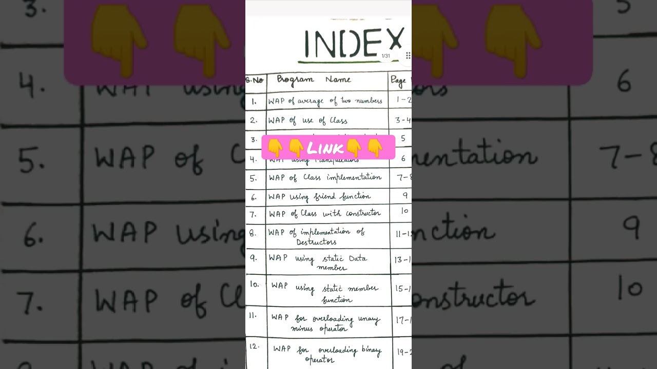 OOP with c++ practical file for cs students