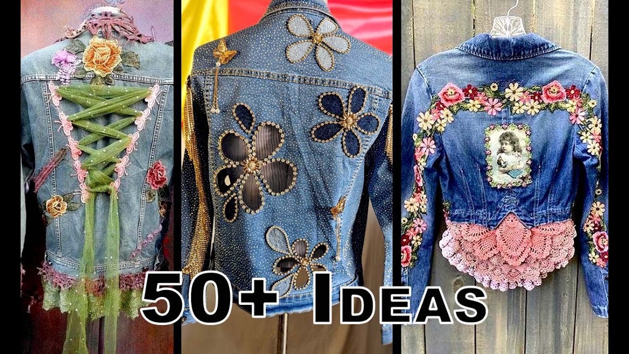 50+ Jean Jacket Upcycle Ideas to Inspire Your Next Project