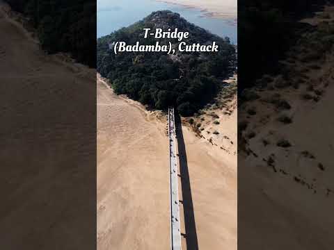 T-Bridge (Badamba)... #shorts #cuttack #droneshots