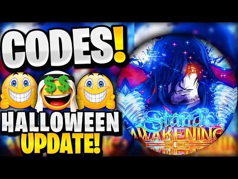 *NEW* ALL WORKING ALUCARD HALLOWEEN UPDATE CODES FOR STANDS AWAKENING! ROBLOX STANDS AWAKENING CODES