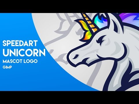 Steam Community :: Video :: Speedart Mascot Logo » Unicorn » Silverr » GIMP