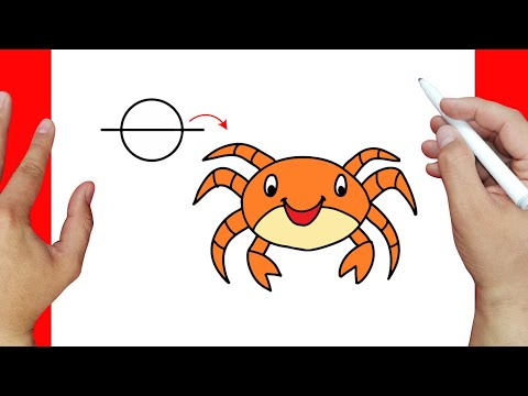 HOW TO DRAW A CRAB
