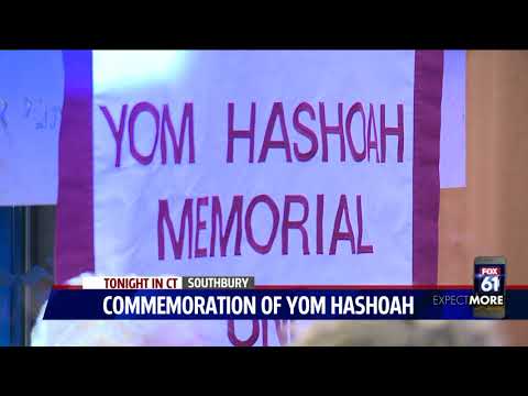 Commemoration of Yom Hashoah in Southbury