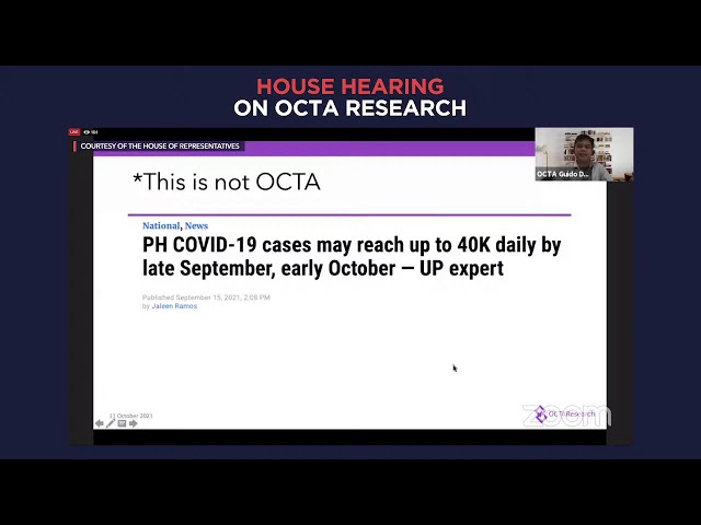 Better together? Quimbo wants Octa to 'join forces' with DOH