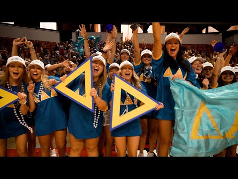 Tri Delta Bid Day 2024 - Illinois State University