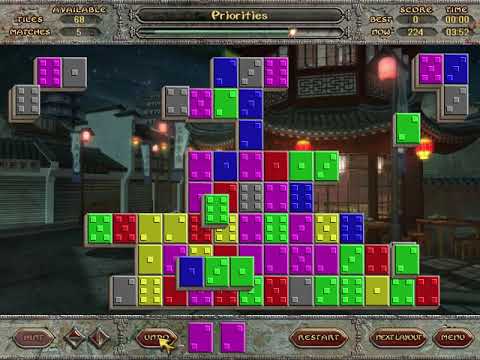 Mah Jong Quest II - Freeplay - OK&OSPuzzles 12.) Extreme Mah Jong - Priorities (Color tiles)