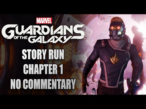Marvel's Guardians of The Galaxy - Chapter 1 Story Walkthrough (Steam PC, Subtitles, No Commentary)