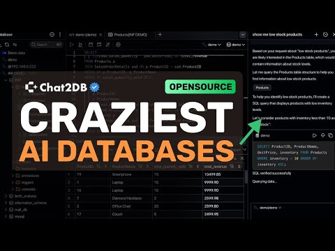Chat2DB (V3) + FREE 3.7 Sonnet : This OPENSOURCE AI Database & SQL AI Copilot IS AMAZING!