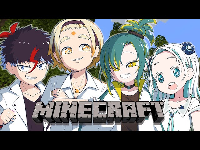 VOMS .net | 【Minecraft】ココがVOMS鯖かァ～～～～テンション上がるな～↑↑↑【羽渦ミウネル／植峰ノルジュ／未知又バトヤ】