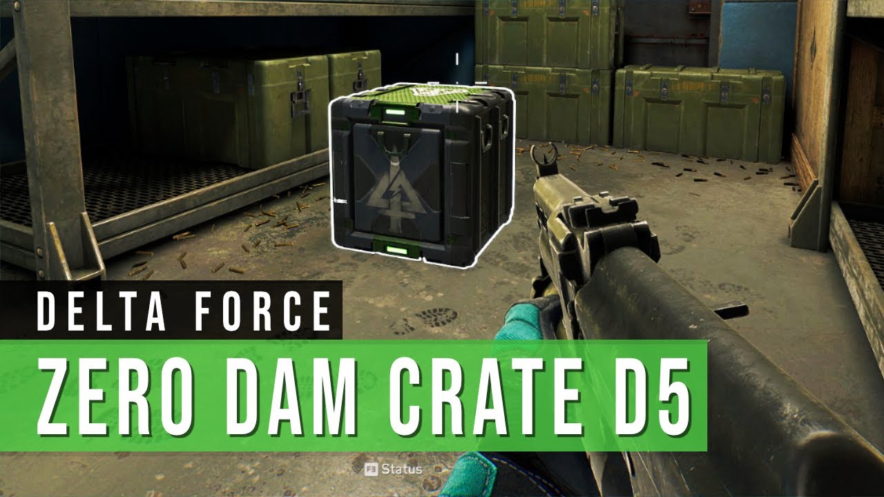 Secret Protocol Crate D5 Guide - Delta Force Zero Dam Easter Egg