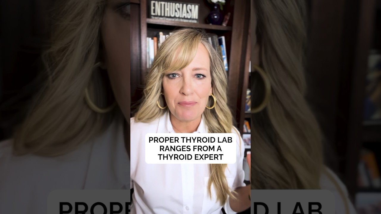 Thyroid labs and the optimal ranges you should be in 👀