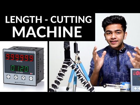 DIY Length Cutting Machine using Automatic Length Counter II Length Counter Wiring and Working