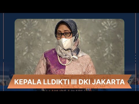 Ucapan selamat dari Ibu Dr. Ir. Paristianti Nurwardani, MP. - Kepala LLDIKTI III DKI Jakarta.