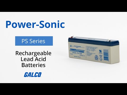 Power-Sonic's PS Series, Rechargeable Lead Acid Batteries