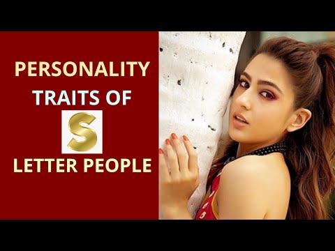 Personality Traits of S Letter People | Name Starts with Letter S | Know About Yourself