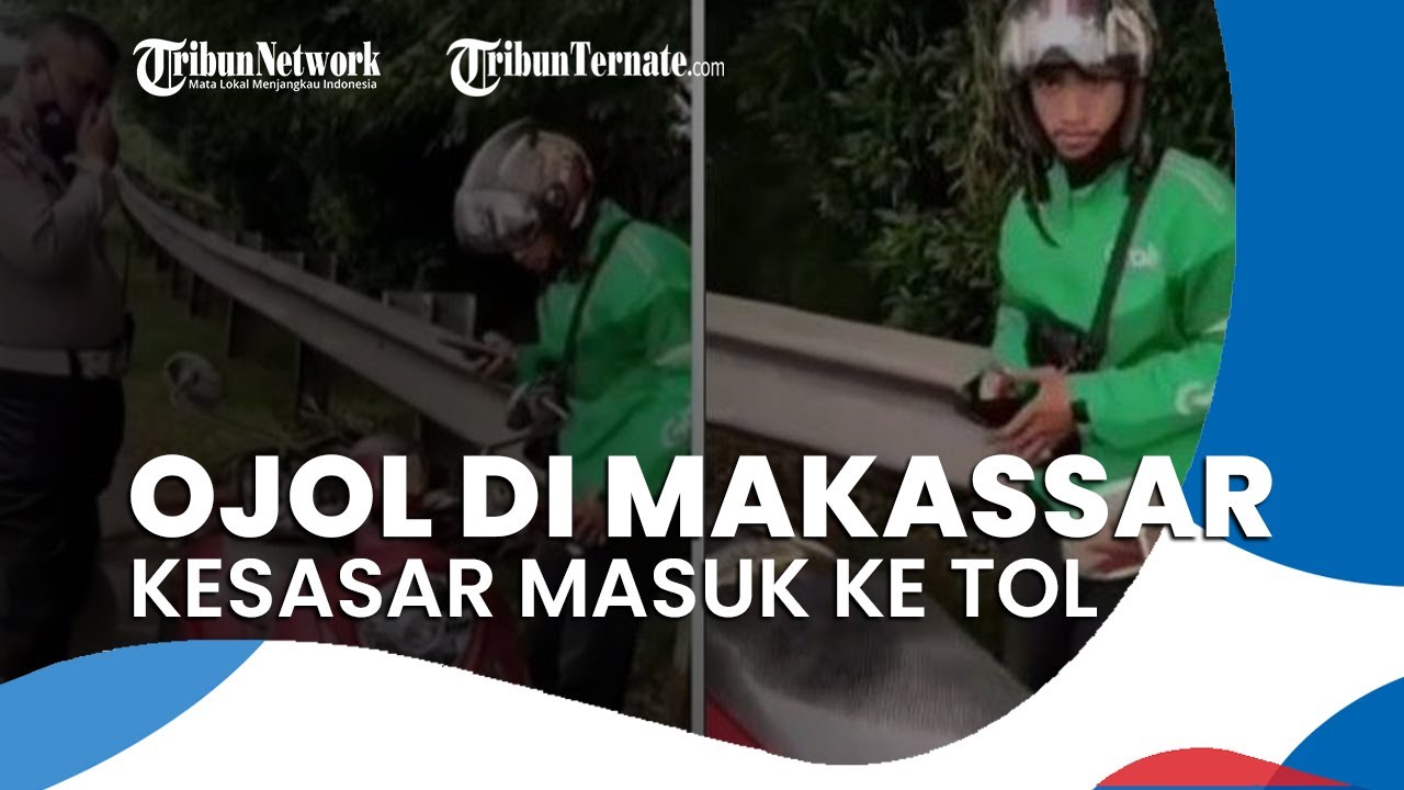 Viral Video Driver Ojol Diberhentikan Polisi Karena Kesasar Masuk Tol ... Viral Video Driver Ojol Diberhentikan Polisi Karena Kesasar Masuk Tol ...