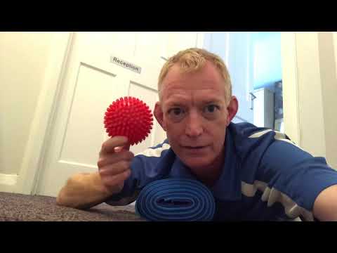 Soft spiky massage ball | Fascial Release | Anterior Scalenes and Omohyoid | SCM | Self-massage