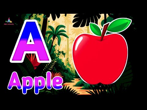 Phonics Song 2 with TWO Words in 3D - A For Airplane - ABC Alphabet Songs with Sounds for Children