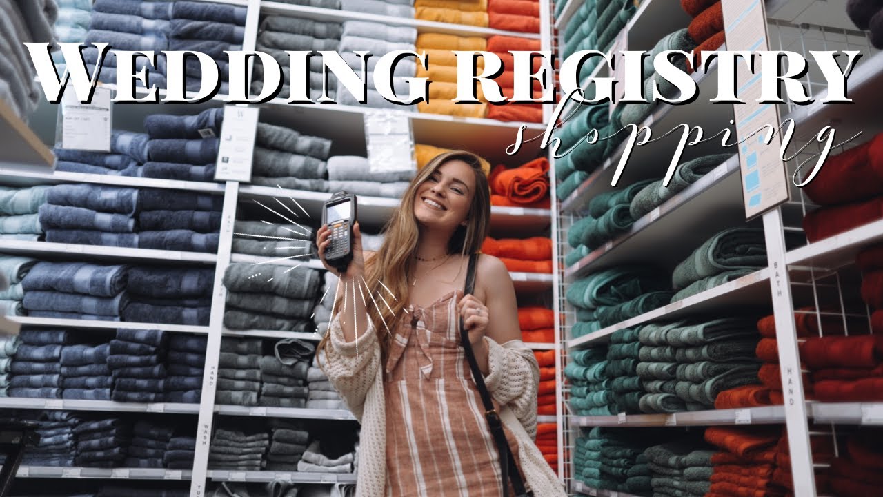 WEDDING REGISTRY SHOPPING AT BED BATH & BEYOND