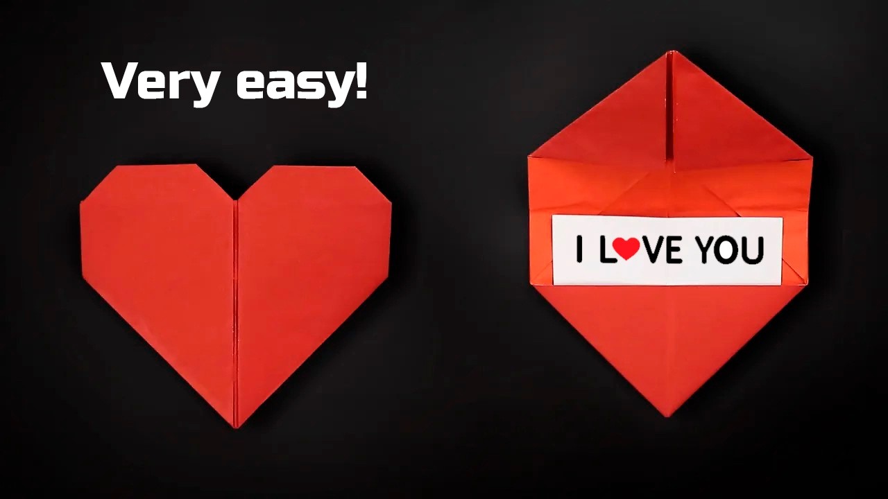 The Perfect Origami Heart Envelope ❤️ (No Glue, Easy Tutorial)