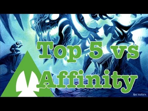 MTG - Top 5 Sideboard Cards vs Affinity