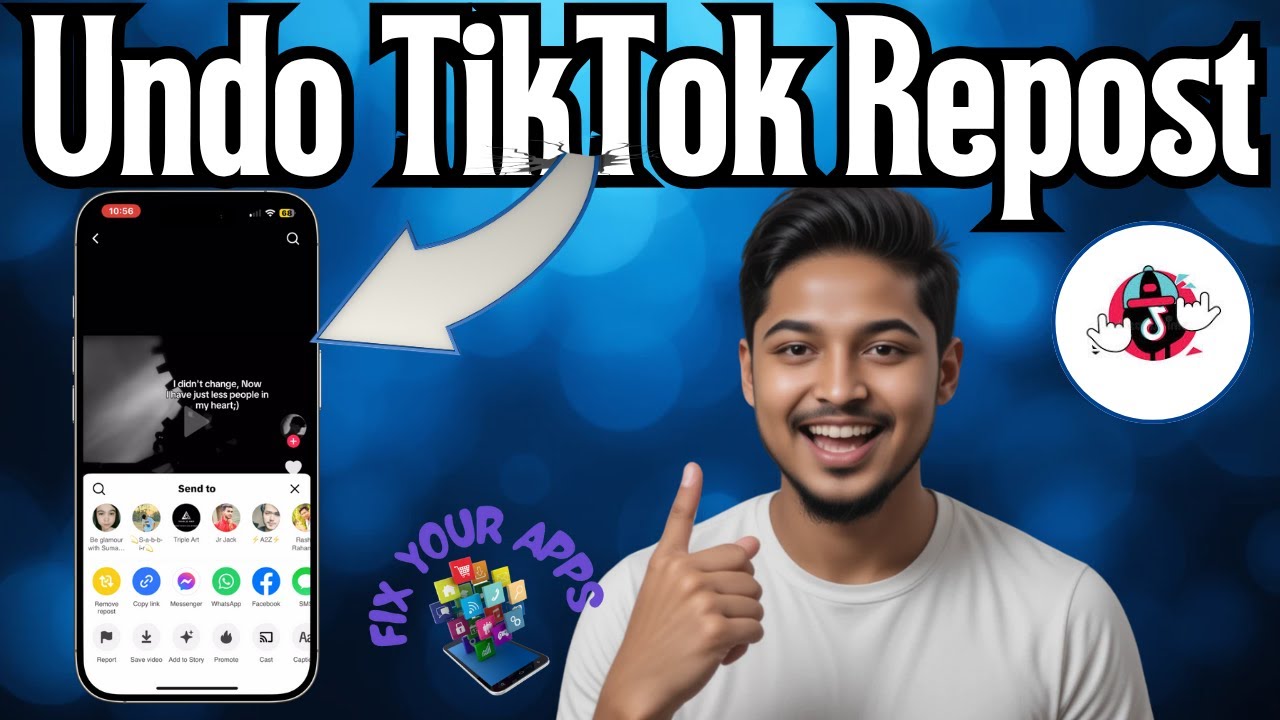 How To Undo a Video Repost on TikTok - Simple Steps