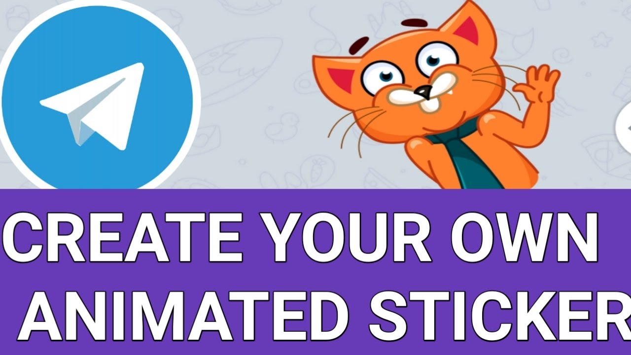 Telegram  Animated Sticker Creating | TECHNOMADZ