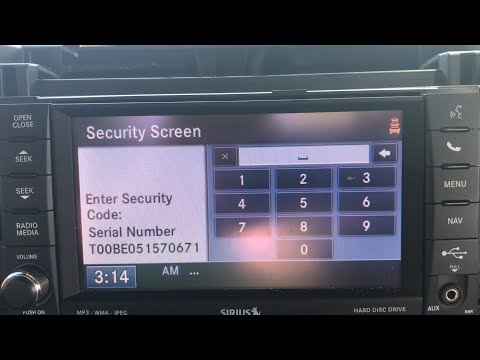 FAST - How to Get 4 Digit Radio Code Jeep Wrangler Dodge Chrysler FREE