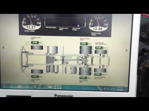 TEXA on 2007 Freightliner with Wabco ABS