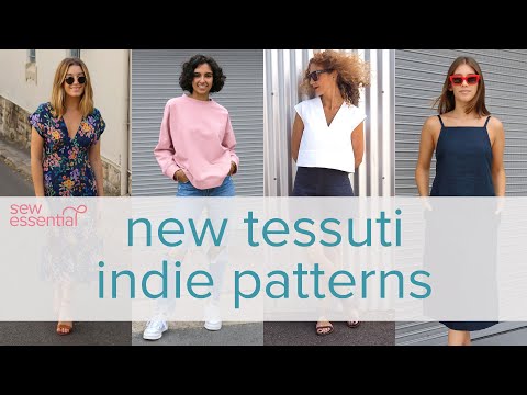 New Tessuti Indie Patterns - March 2023