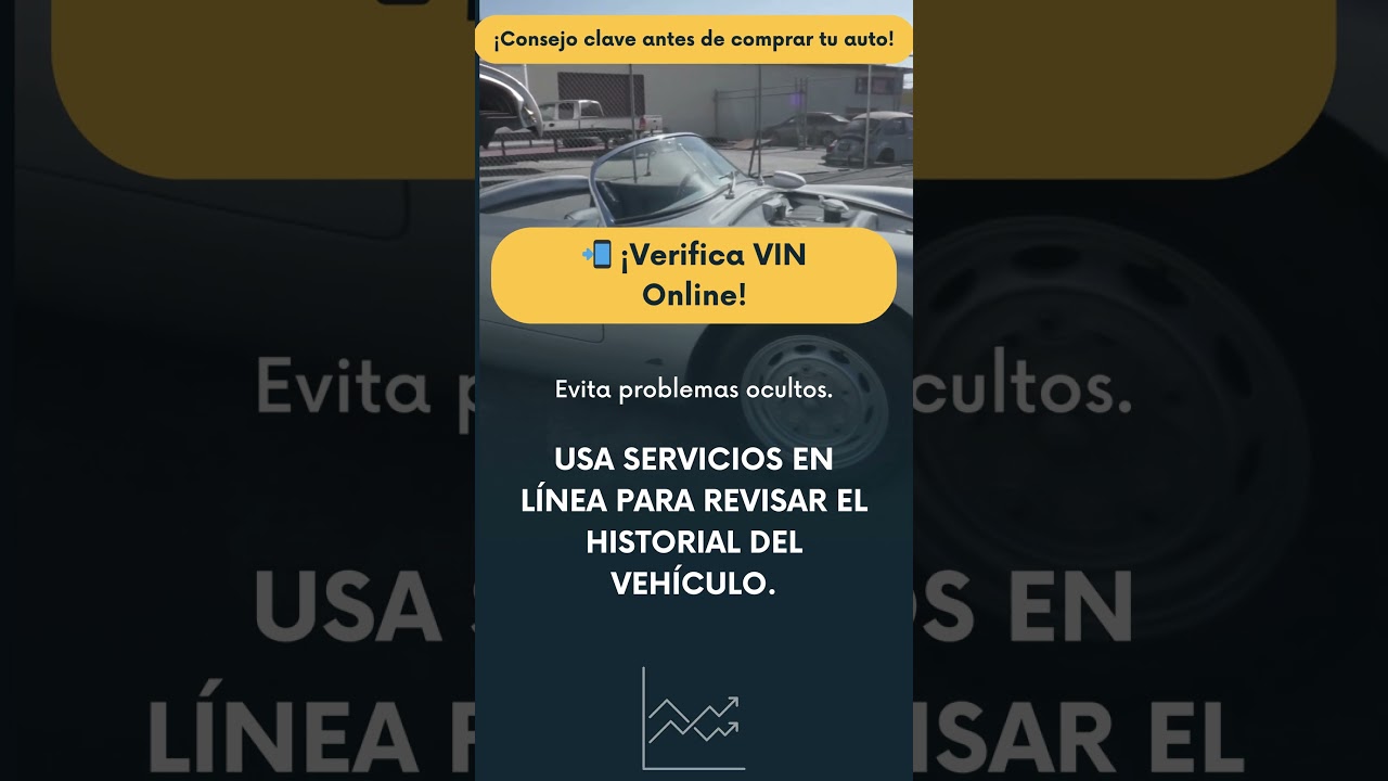 ¿Listo para comprar auto? Descubre este consejo: 📲 Verifica VIN Online #revisarVin #serieauto #autos