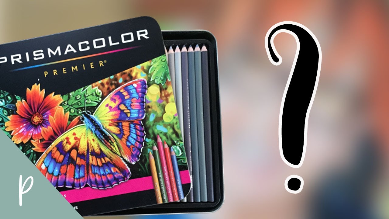 UNBOXING my Prismacolor Premiere Colored Pencils + drawing the person who gave it to me